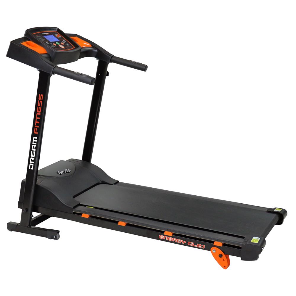 Esteira Ergométrica Dream Fitness 2.1 Eletrônica Preta Bivolt ...