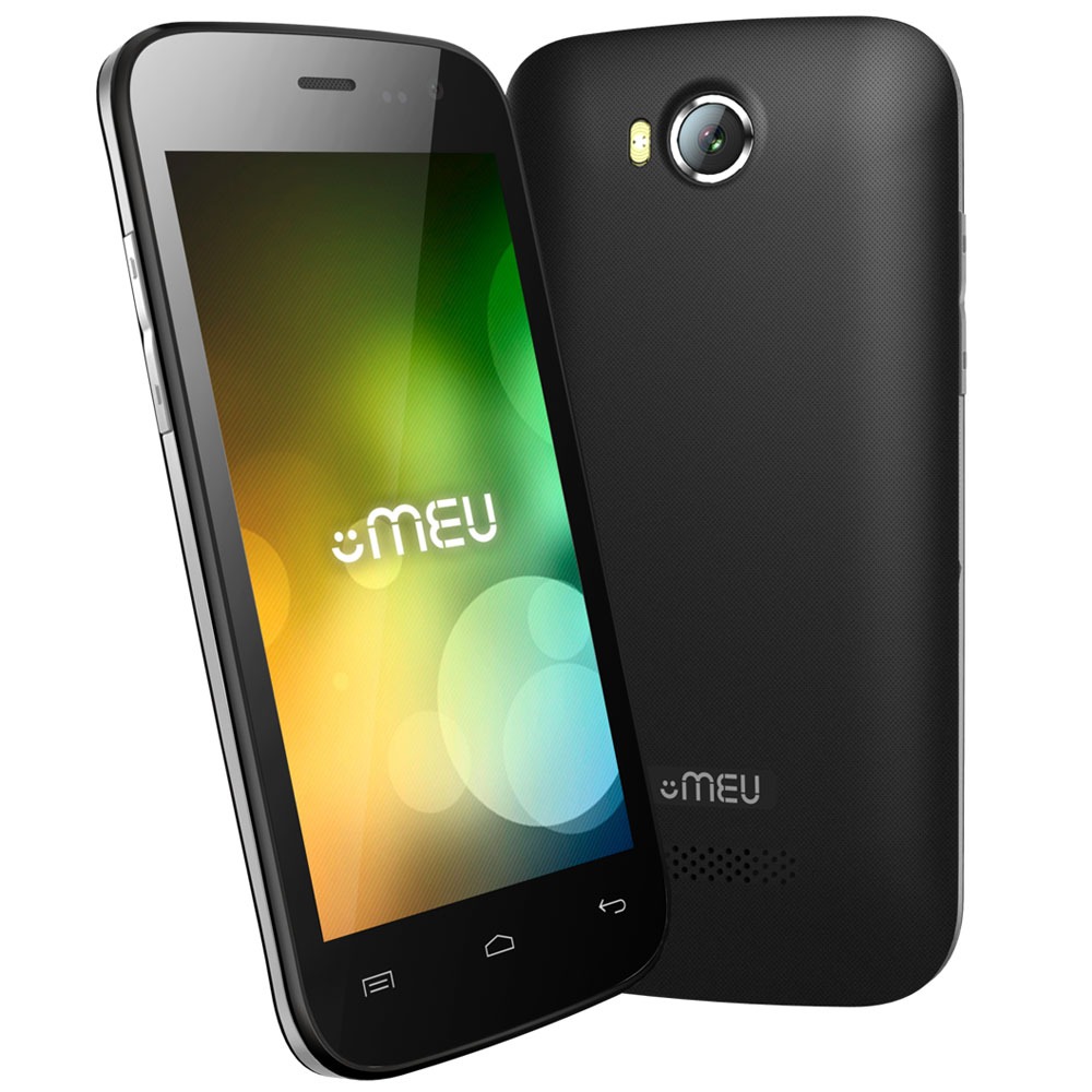 Celular Desbloqueado Meu AN450 Preto com Tela 4,5", Dual Chip, Android ...