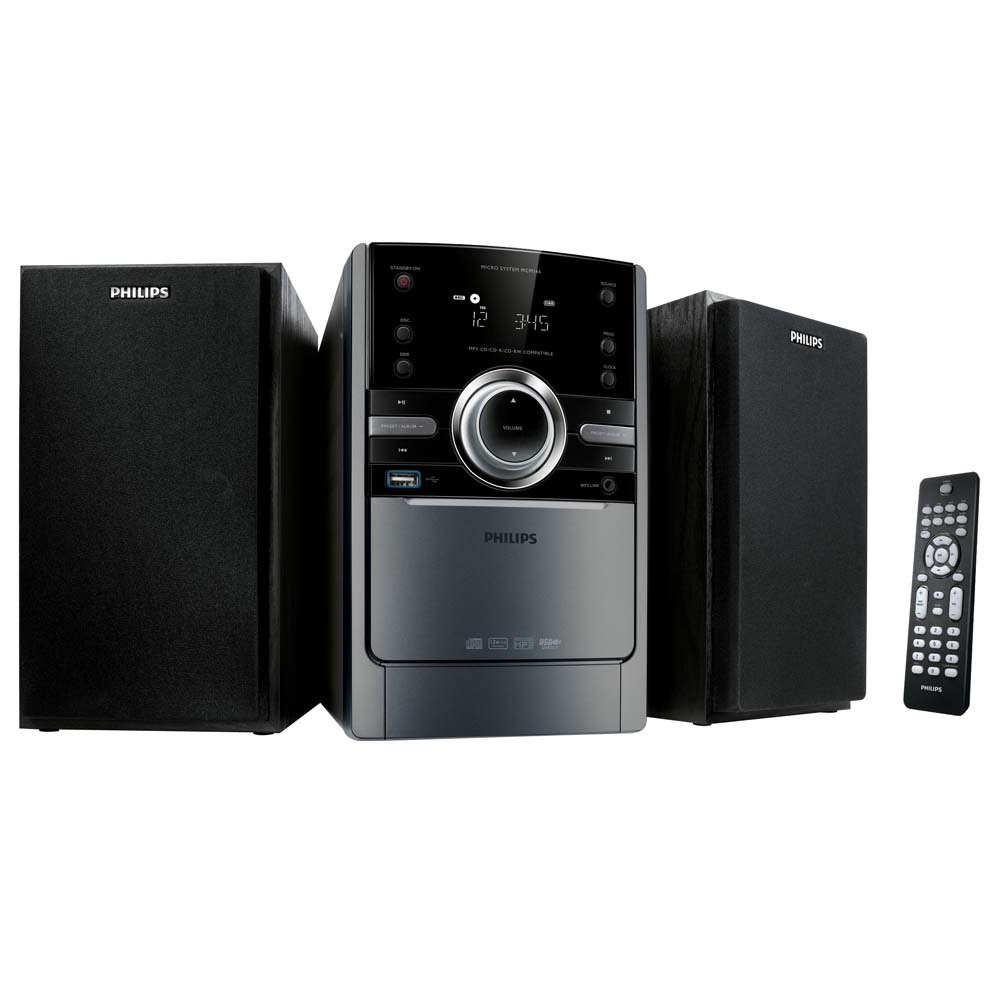 Micro System Philips Hi-Fi MCM166X/78 c/ MP3 - Preto - Micro e Mini ...