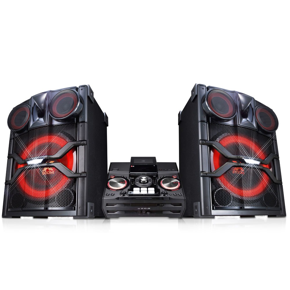 Mini System LG X-Boom Pro CM9740 com MP3, Dual USB, Bluetooth, NFC ...