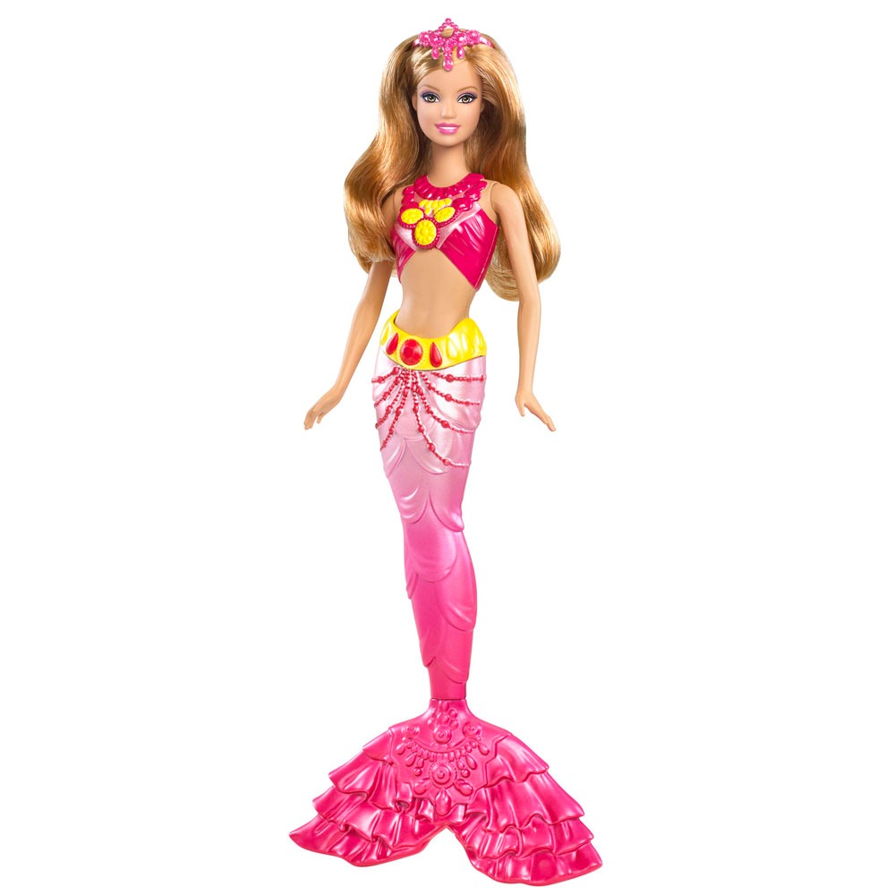 Boneca Barbie Mattel Barbie Vida de Sereia 2 - Sereia América do Sul ...