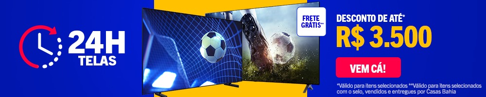 Tv Black Friday | Vale Pix - Casas Bahia