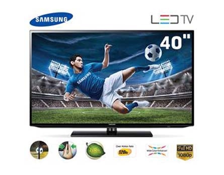 TV 40” LED Samsung Série EH5000 | Casas Bahia