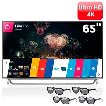 Smart TV 3D LED 65” Ultra | Casas Bahia