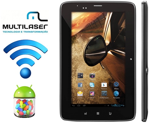 Tablet Multilaser M-Pro 3G NB032 com Tela 7", | Casas Bahia