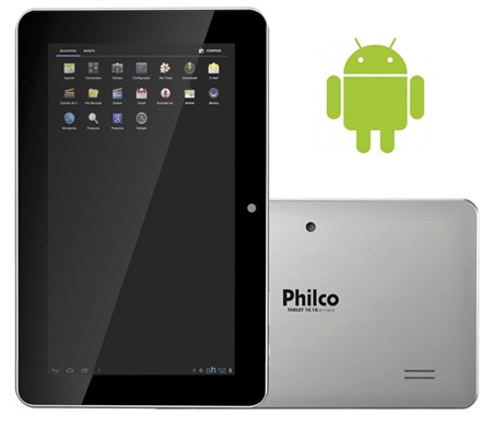 Tablet Philco A-S111A com Tela de 10.1", 8GB, Câmera | Casas Bahia