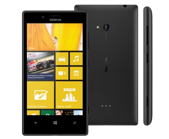 Celular Desbloqueado Nokia Lumia 720 Preto | Casas Bahia