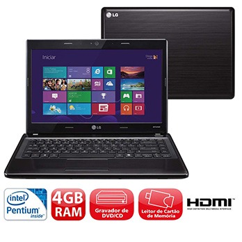 Notebook LG S460-L.BK26P1 com Intel® Pentium Dual | Casas Bahia